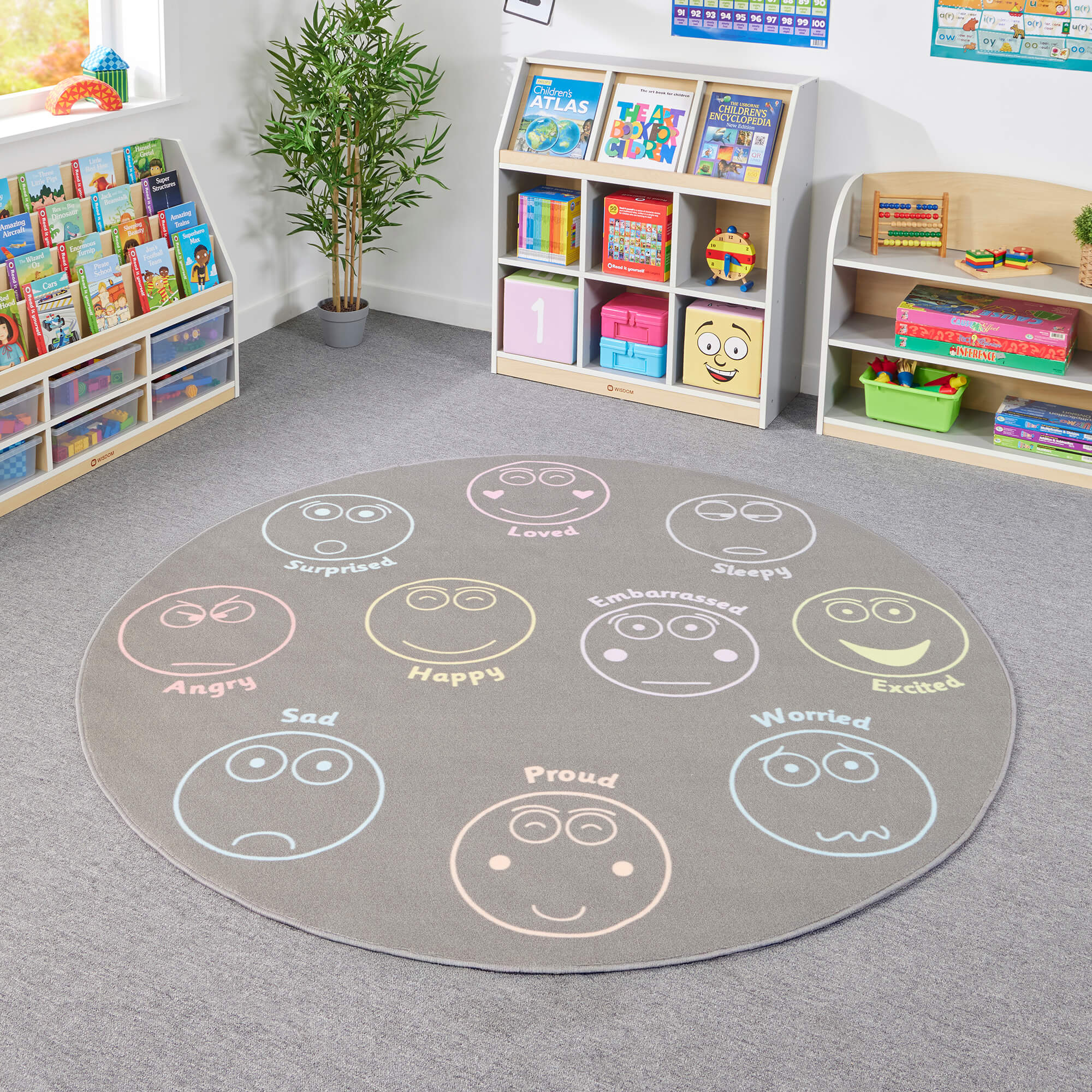 Emotions Round Rug | Profile Education
